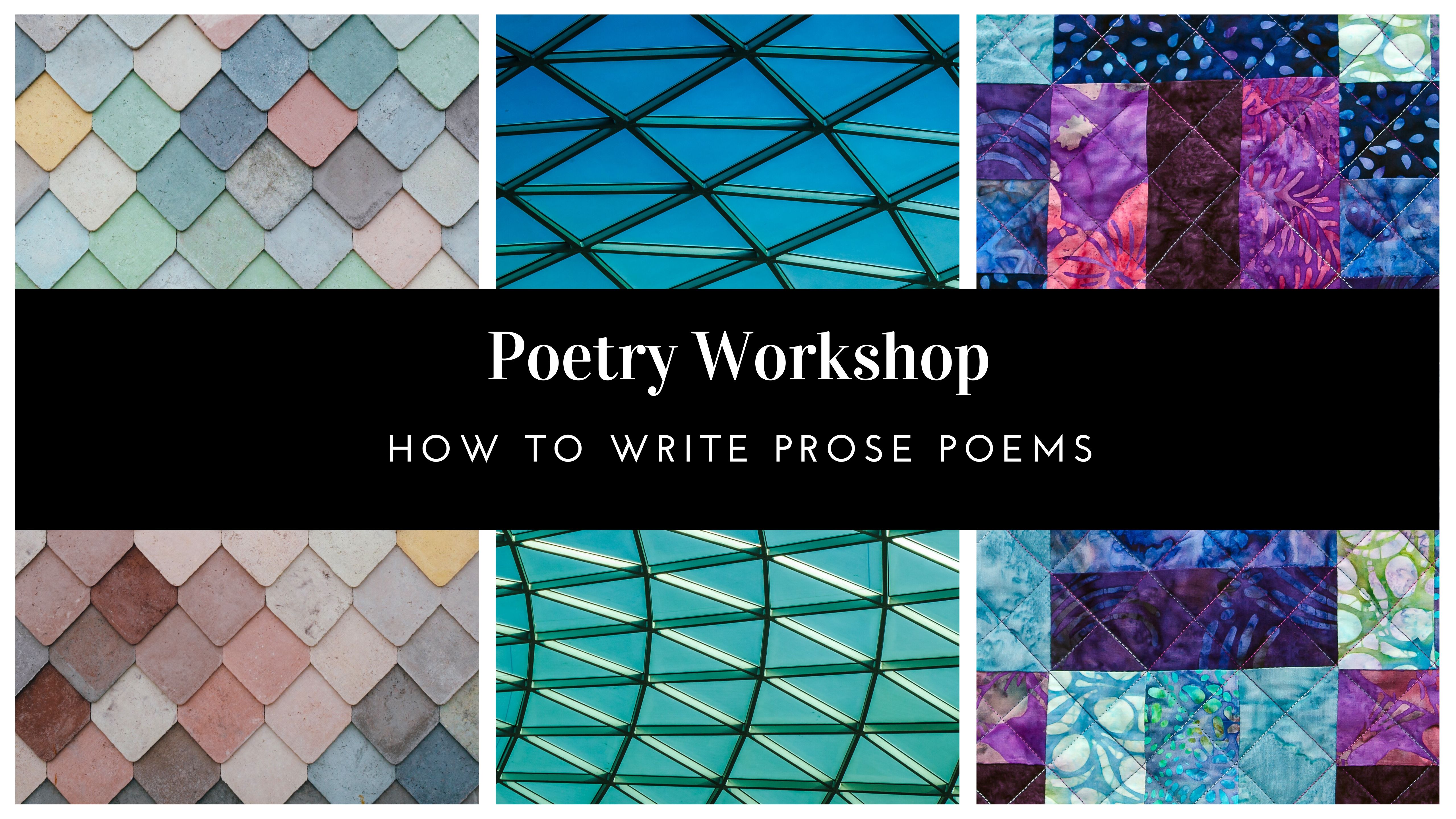 Poetry Workshops | Not Enough Poetry